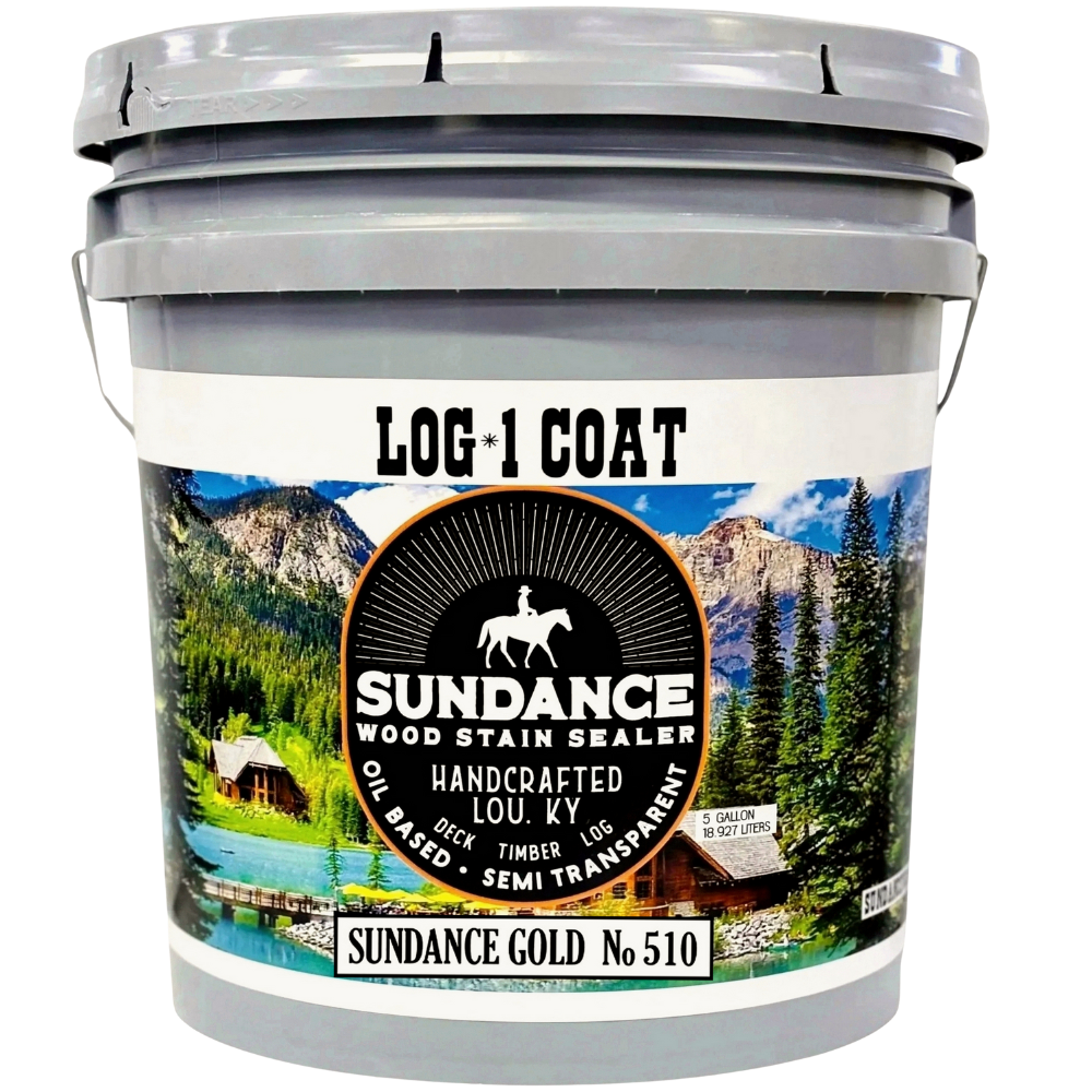 Log*1 Coat - Log Home Wood Stain & Sealer | Sundance Coatings