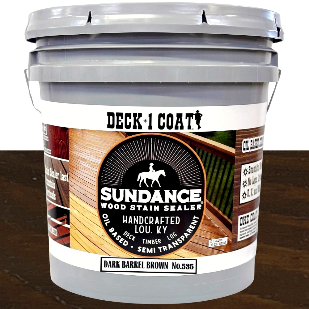 Deck*1 Coat - Dark Barrel Brown | Deep-Tone Deck Stain